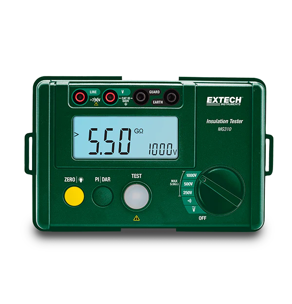 Extech MG310 Digital Insulation Tester – ADWAA AL-JAZEERAH TRADING EST.